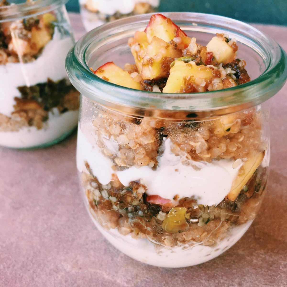 Cinnamon Quinoa Parfaits - Melissa's Healthy Kitchen