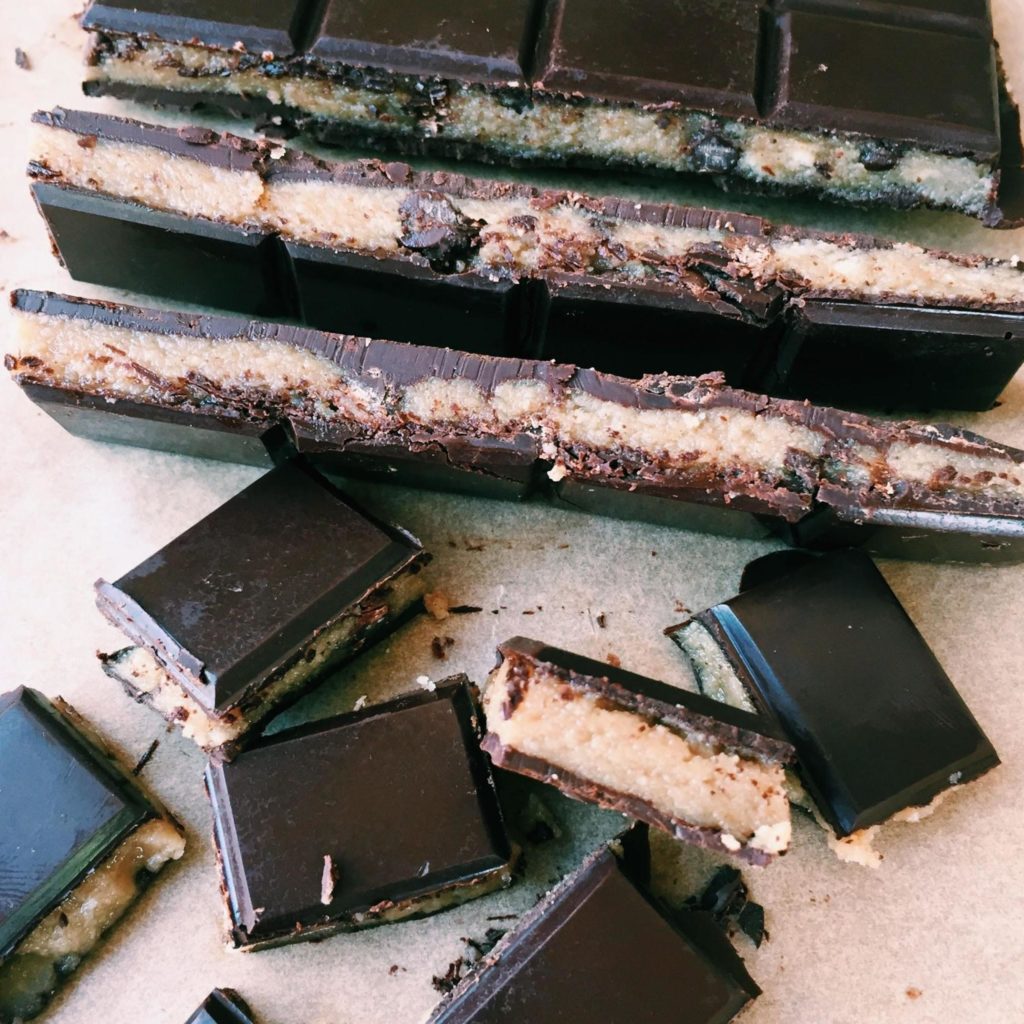 How to Make Homemade Cookie Dough Stuffed Chocolate Bar - Melissa's ...