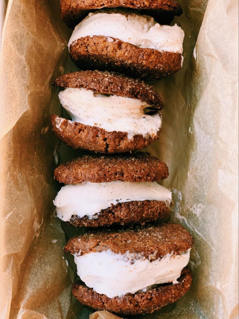 Churro snickerdoodle Ice Cream Sandwiches - Melissa's Healthy Kitchen