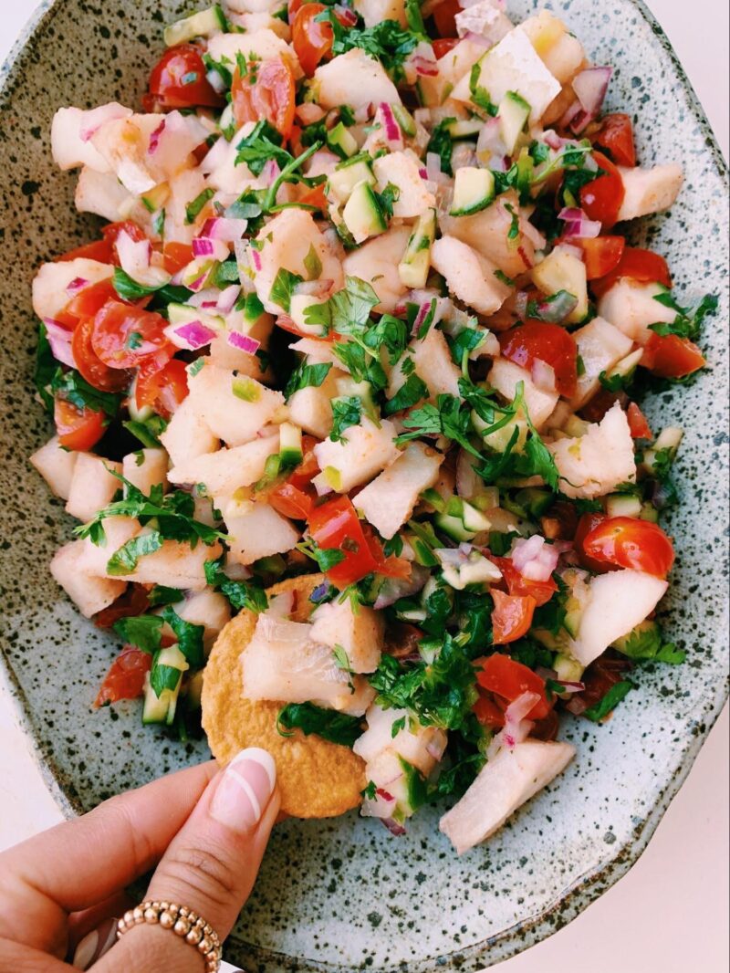 Wild Caught Cod Ceviche - Melissa's Healthy Kitchen