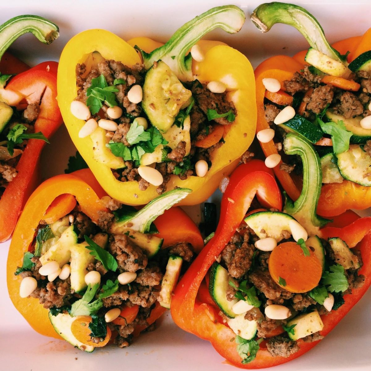 Taco Stuffed Bell Peppers - Melissa's Healthy Kitchen