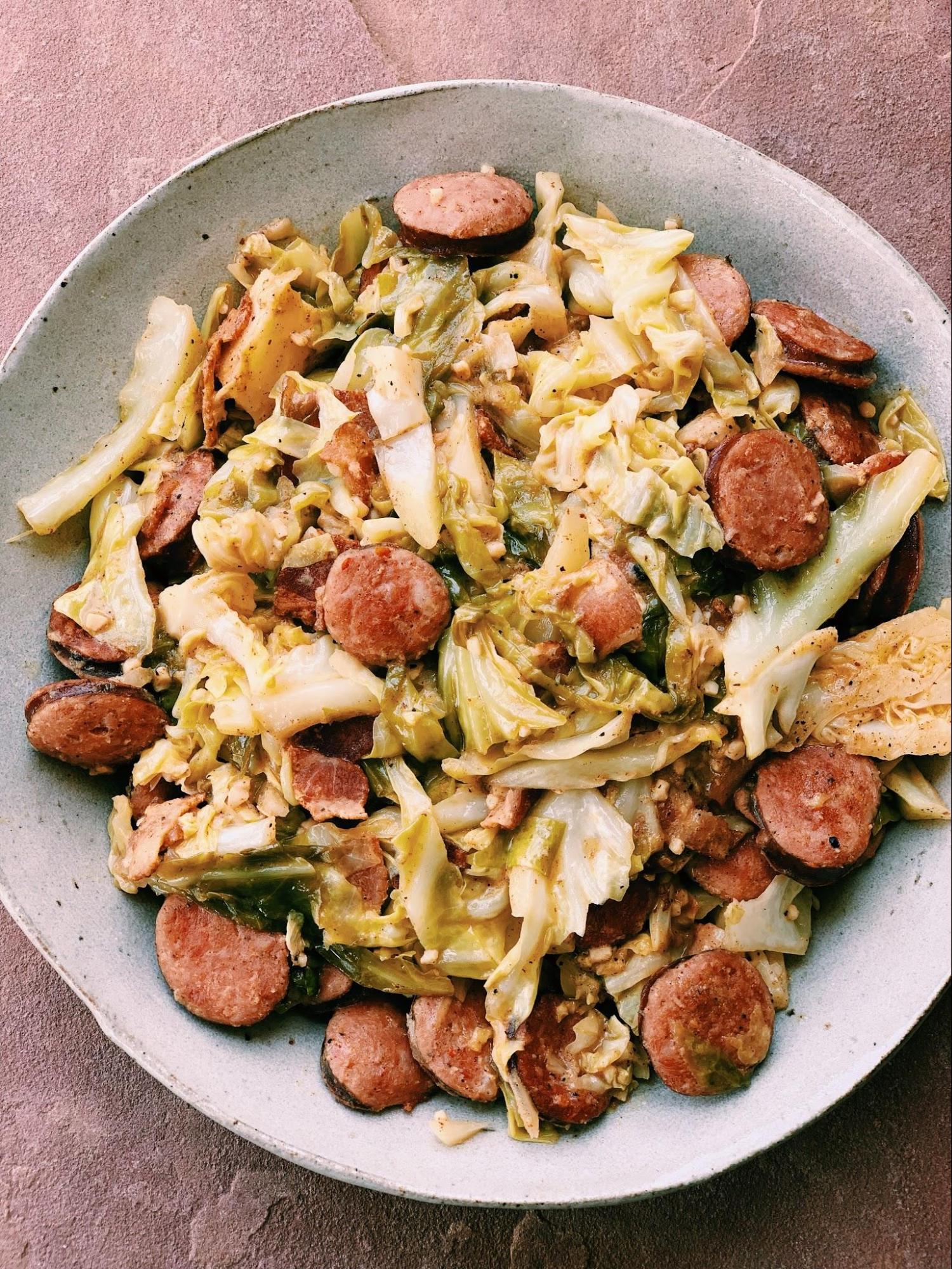 Kielbasa And Cabbage Melissa s Healthy Kitchen Kielbasa And Cabbage Melissa s Healthy Kitchen