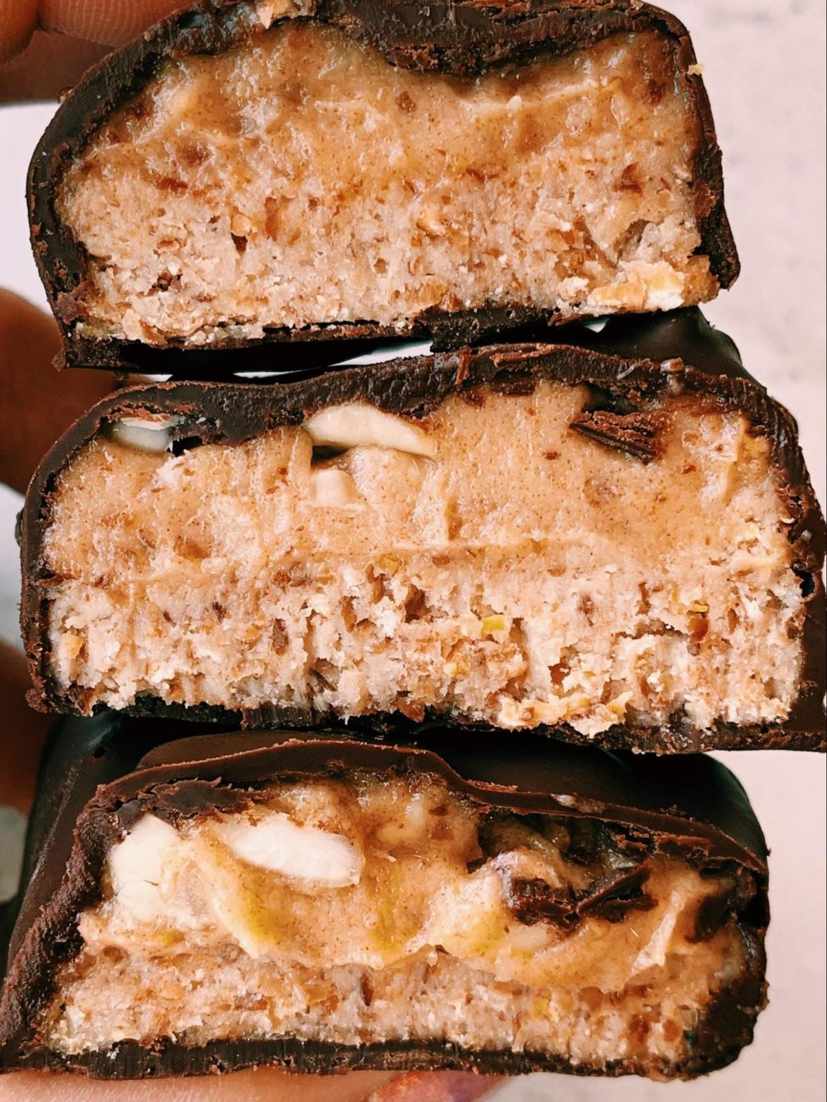No Bake Fun Size Snickers - Melissa's Healthy Kitchen