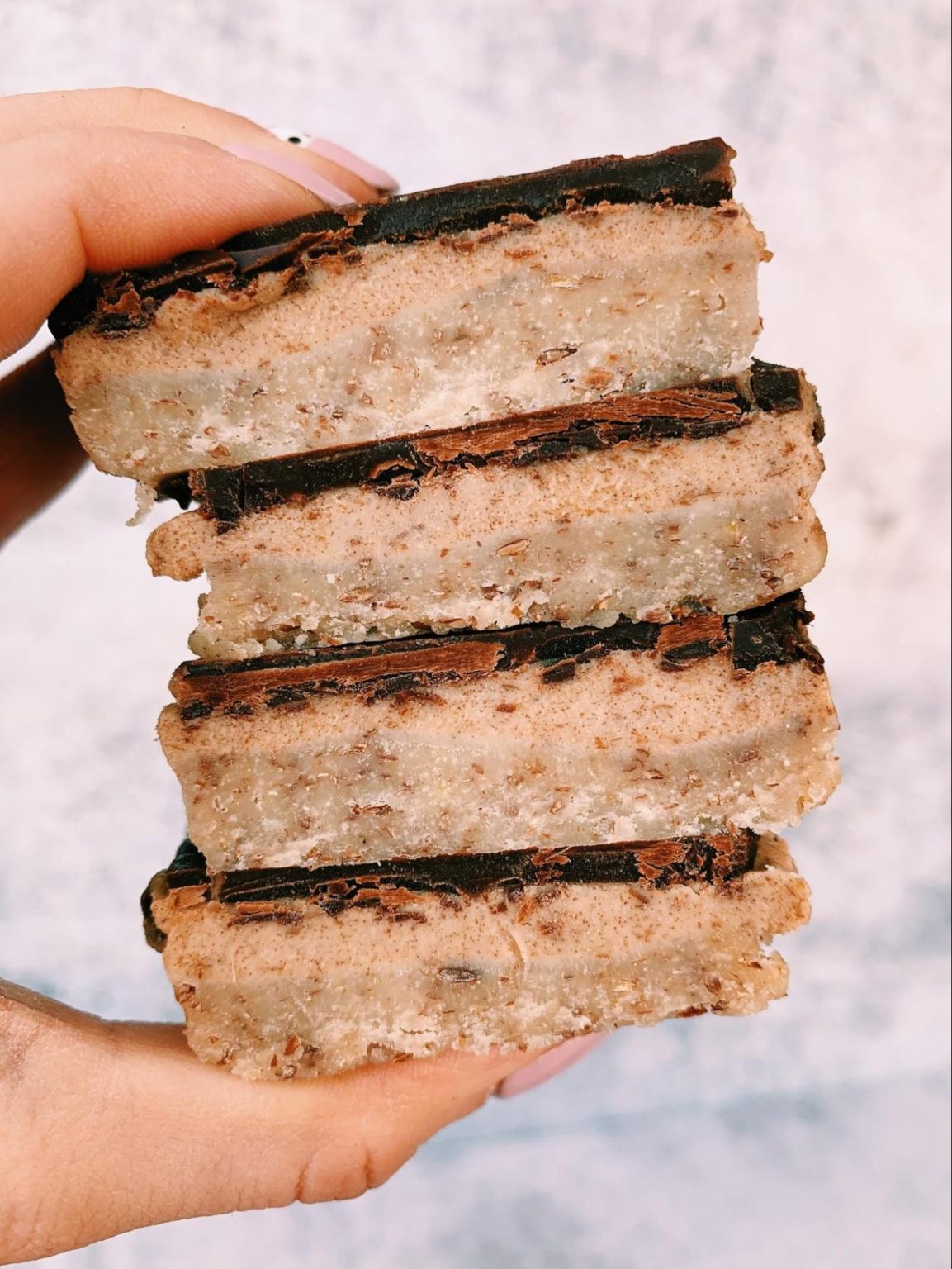 Caramel Shortbread Banana Nice Cream - Melissa's Healthy Kitchen