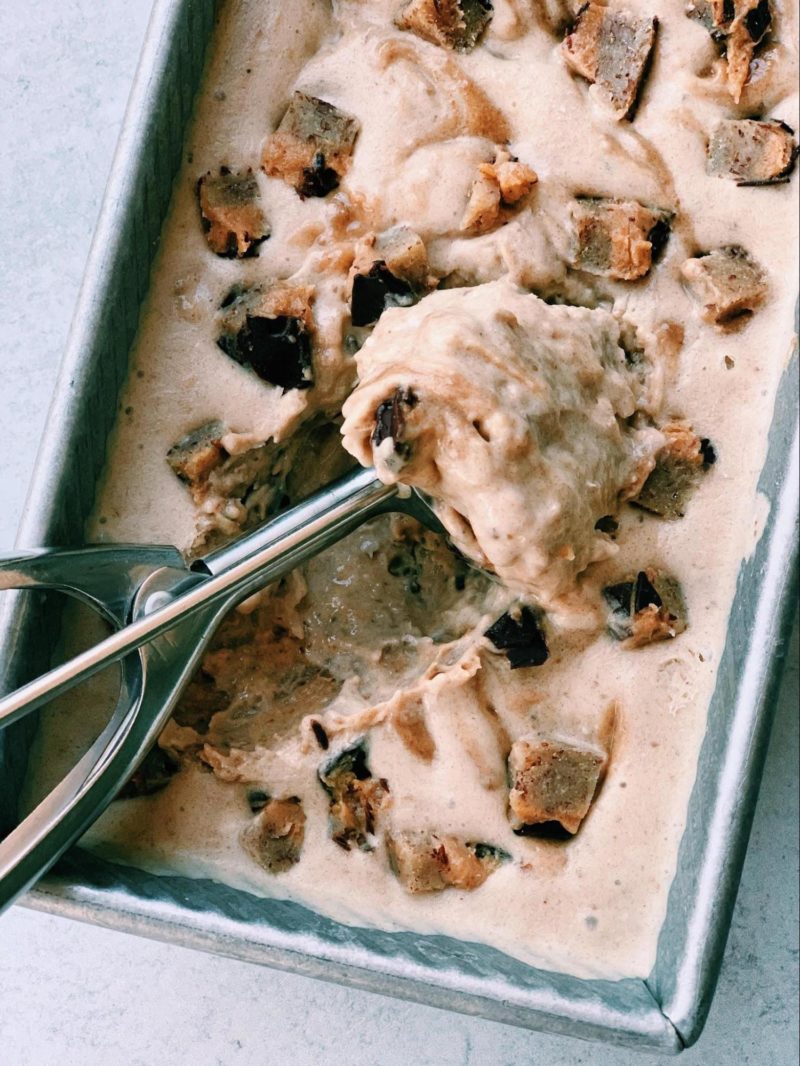 Caramel Shortbread Banana Nice Cream - Melissa's Healthy Kitchen