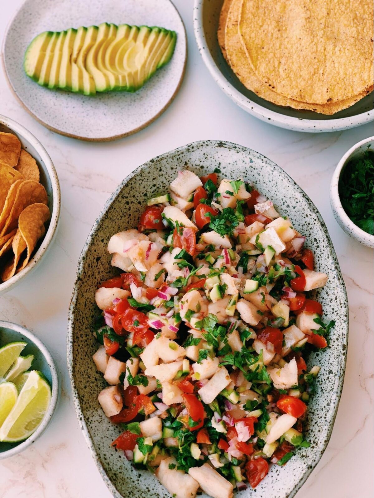 Wild Caught Cod Ceviche - Melissa's Healthy Kitchen