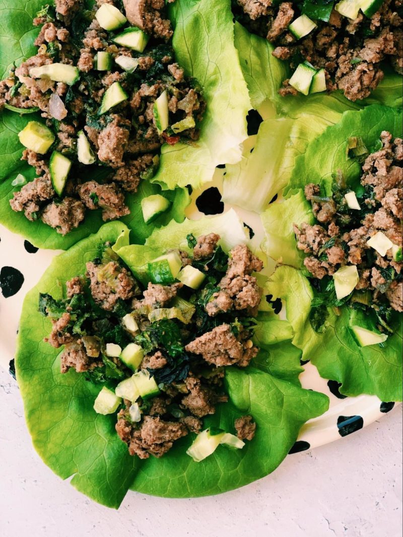 Whole30 Lamb Larb Wraps - Melissa's Healthy Kitchen