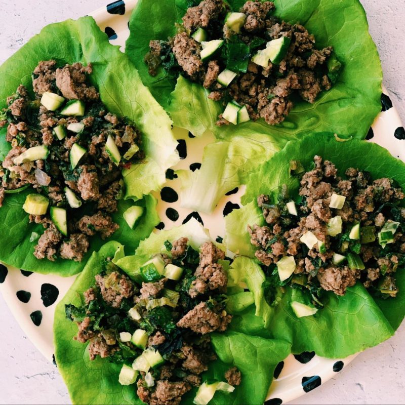Whole30 Lamb Larb Wraps - Melissa's Healthy Kitchen