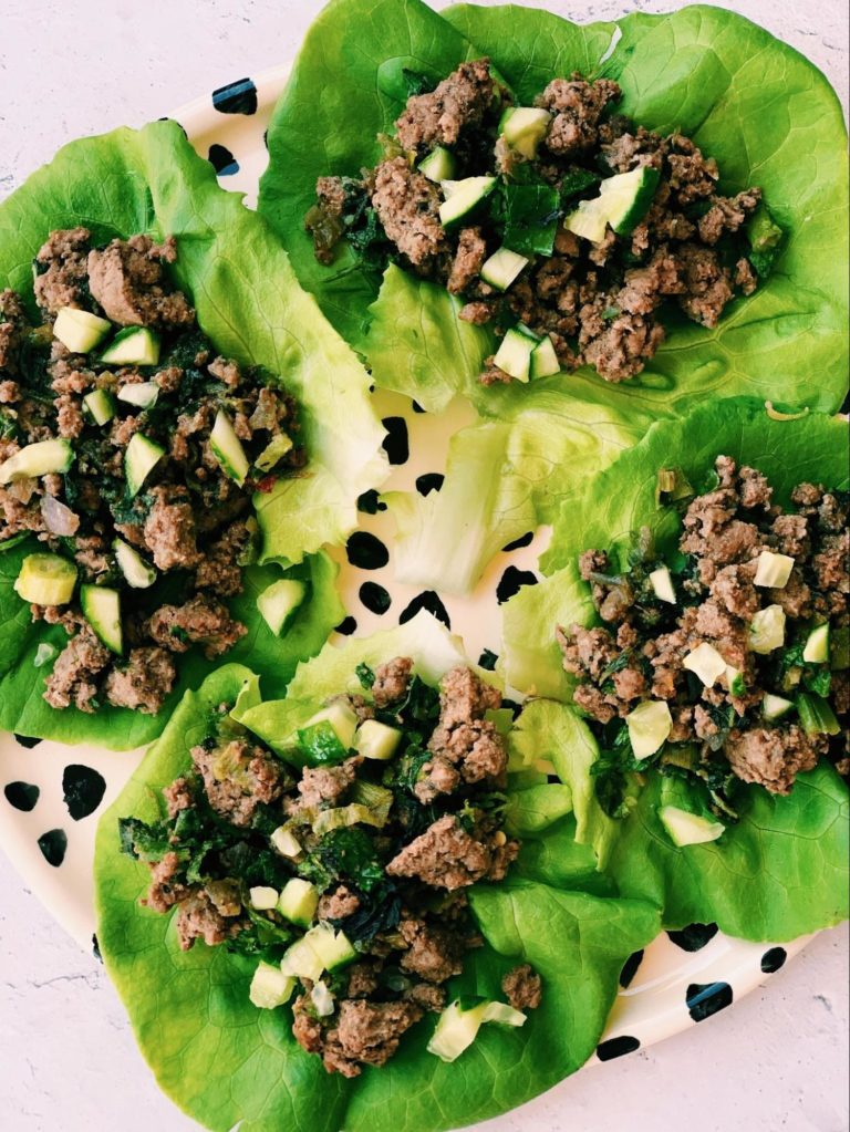 Whole30 Lamb Larb Wraps - Melissa's Healthy Kitchen