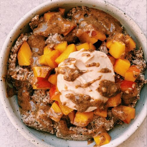 Peaches N Cream Chia, Flaxseed, Hemp Seed Pudding - Melissa's Healthy ...