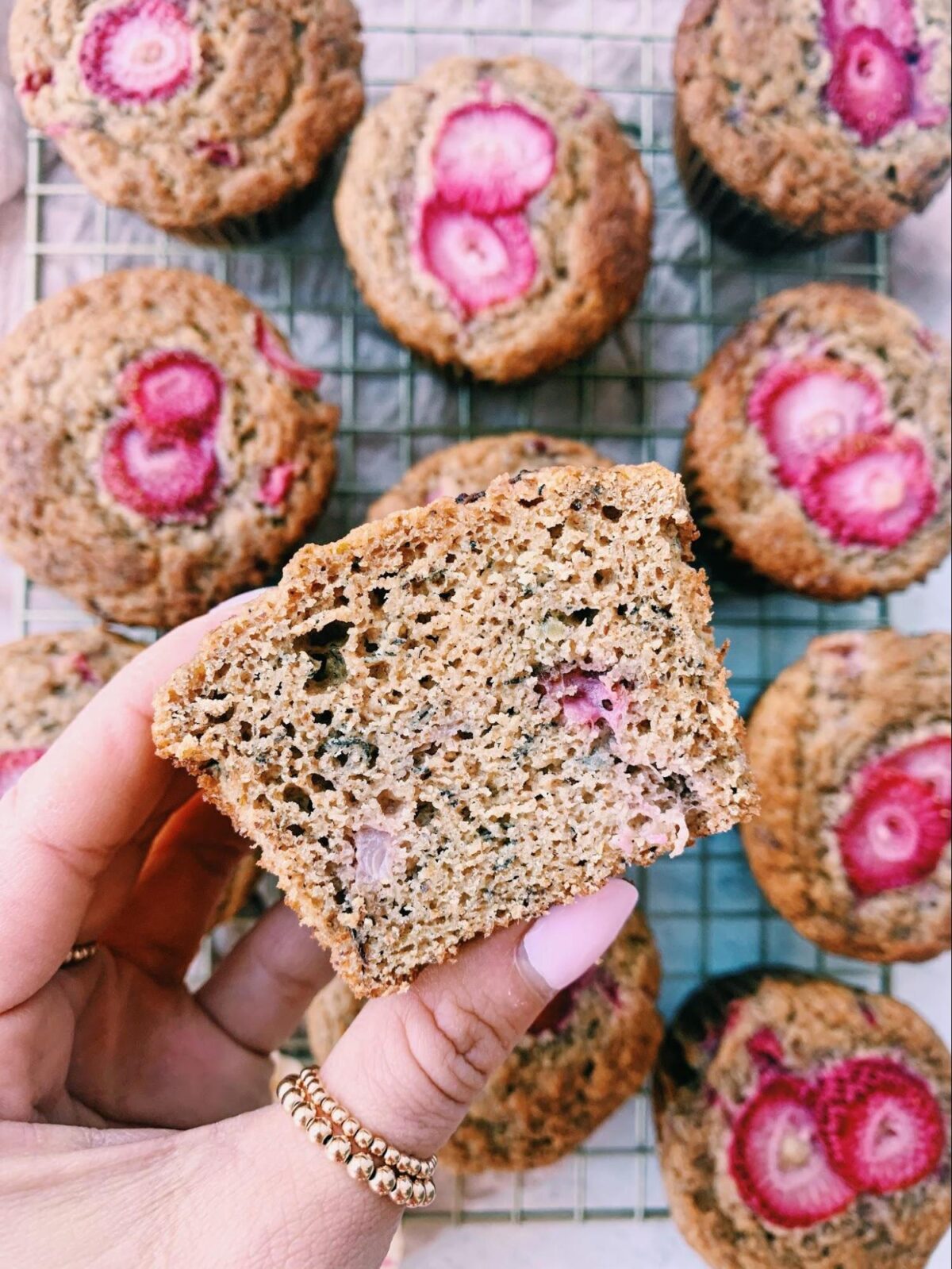 Grain Free Strawberry Shortcake Muffins - Melissa's Healthy Kitchen