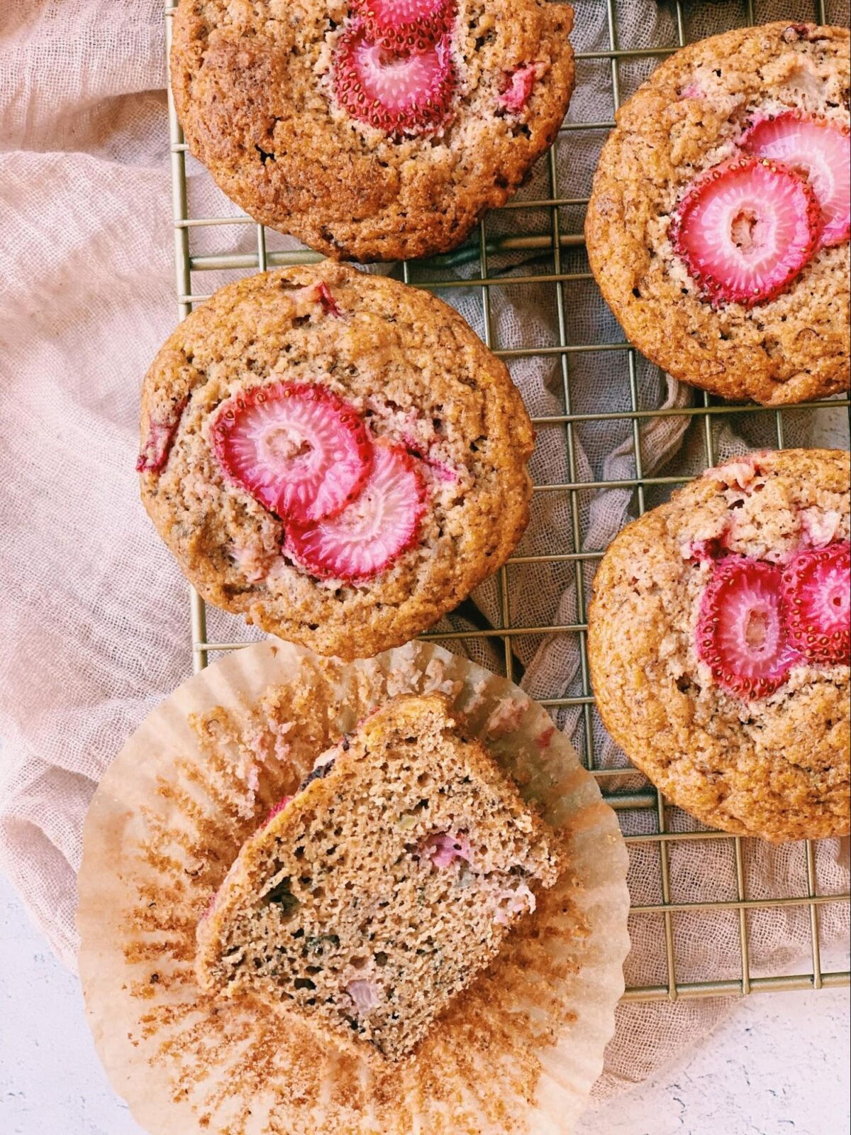 Grain Free Strawberry Shortcake Muffins - Melissa's Healthy Kitchen