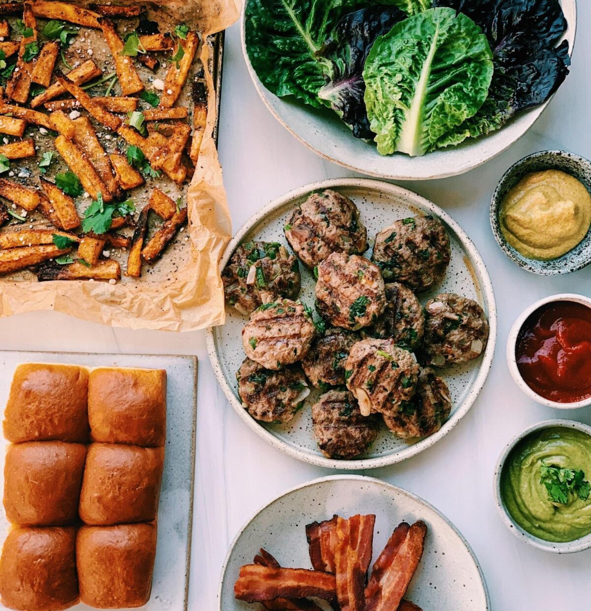 How to Build your Own Burger Bar - Melissa's Healthy Kitchen