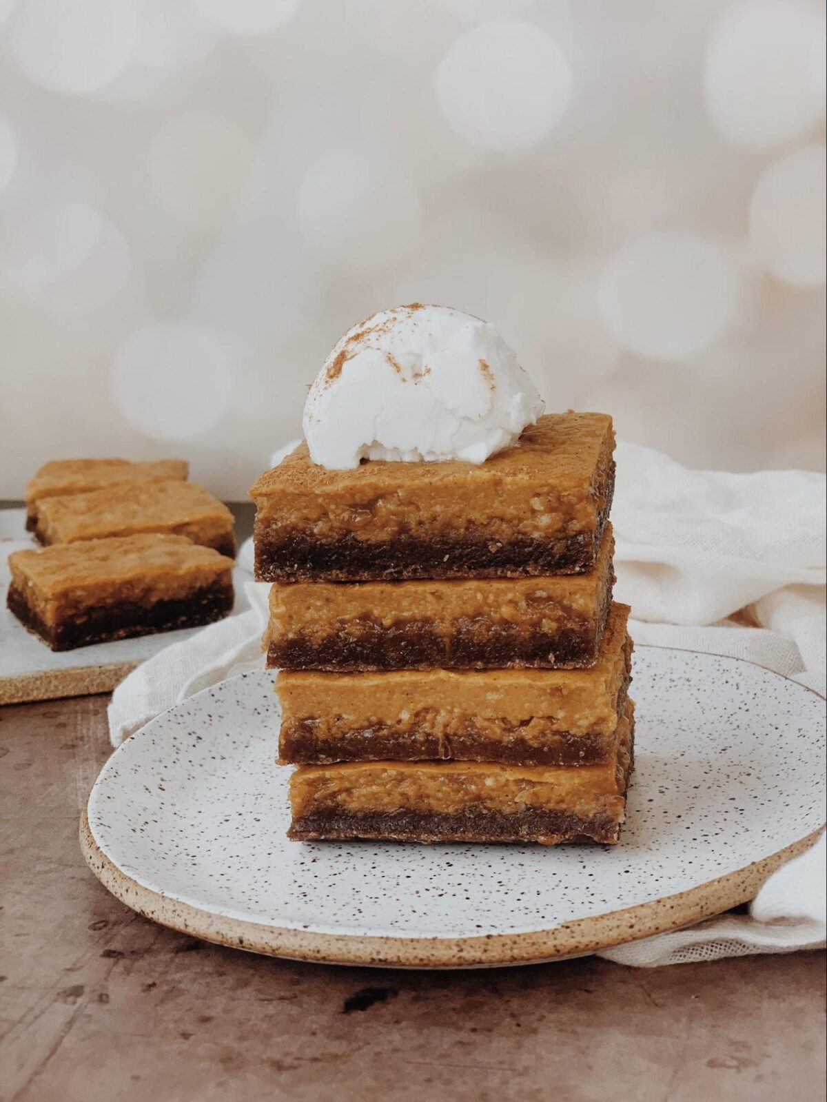 Grain-Free Squash Pie Bars - Melissa's Healthy Kitchen