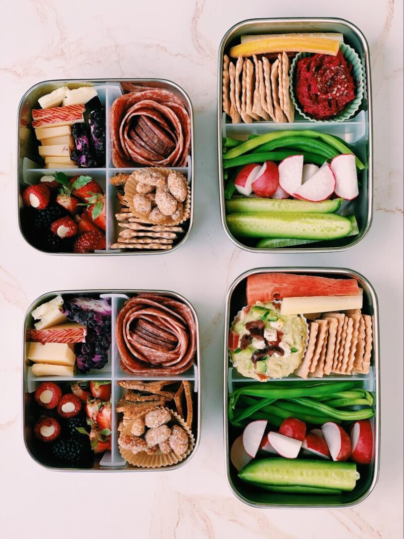 Grab and Go Snack Box Ideas - Melissa's Healthy Kitchen