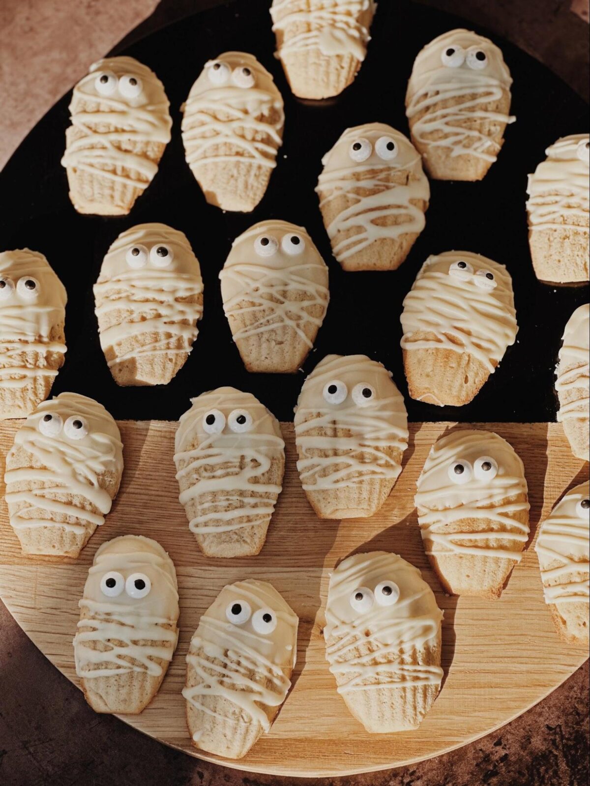 Gluten Free Lemon Madeleine Mummy Cookies - Melissa's Healthy Kitchen