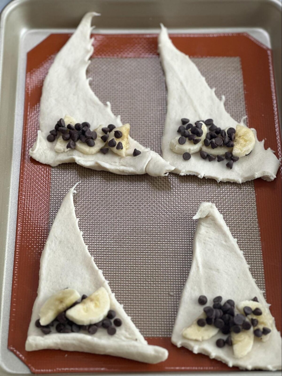 Air Fryer Crescent Roll Witch Hats - Melissa's Healthy Kitchen