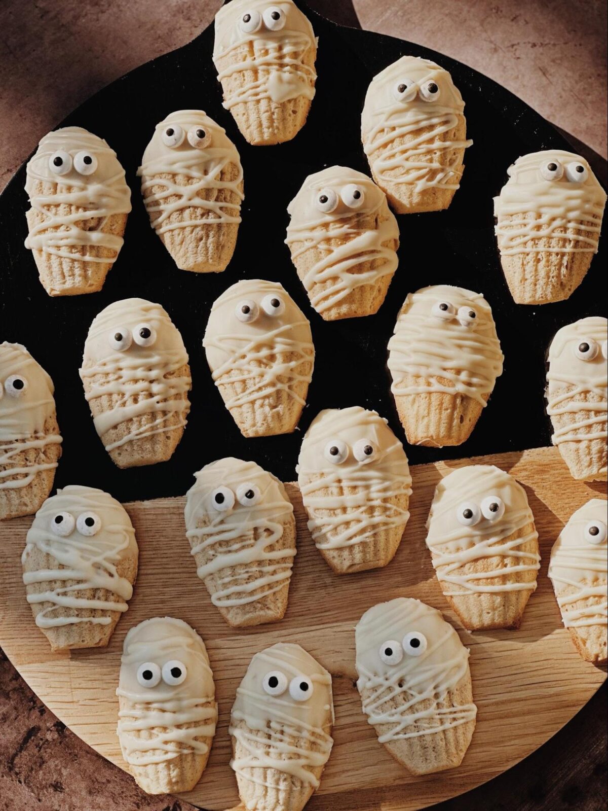 Gluten Free Lemon Madeleine Mummy Cookies - Melissa's Healthy Kitchen