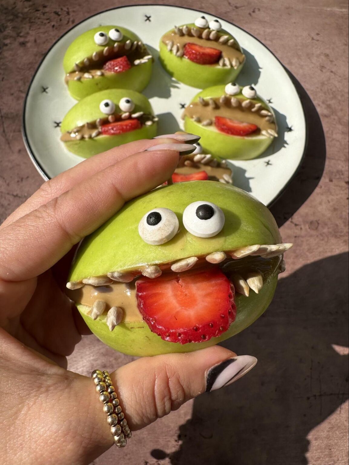 How to Make Apple Monsters - Melissa's Healthy Kitchen