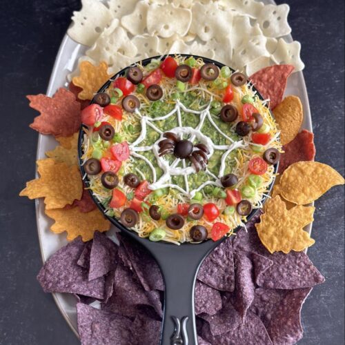7 Layer Spider Web Dip - Melissa's Healthy Kitchen