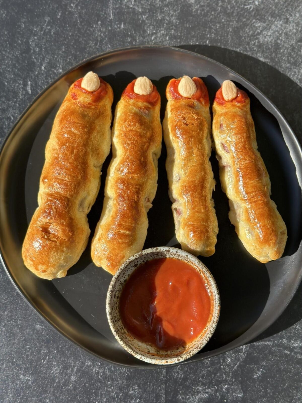 Spooky Hot Dog Fingers - Melissa's Healthy Kitchen